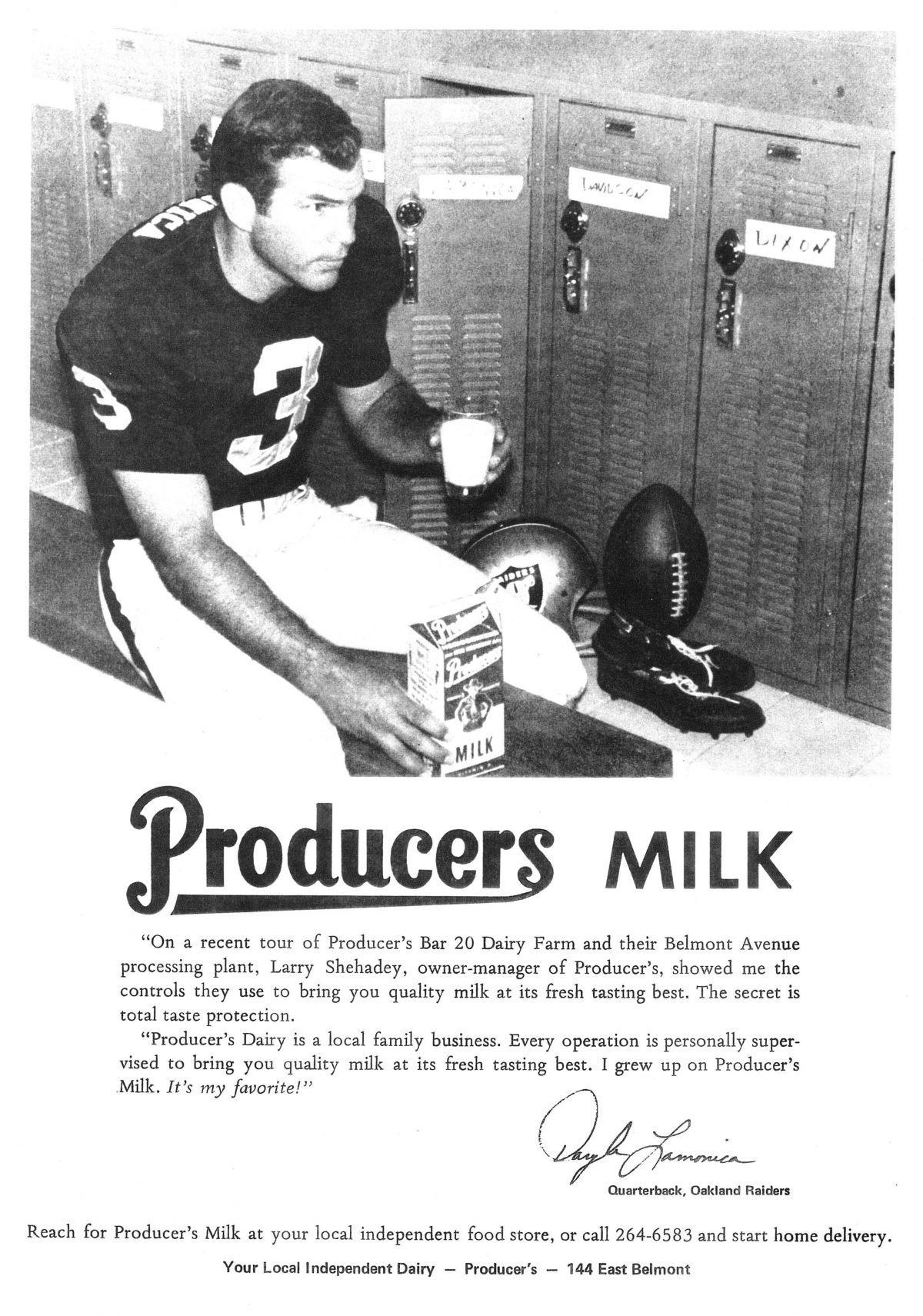 1970 – Producers Dairy